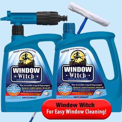 Window Glass Clear Without the Smear – Wet & Forget NZ