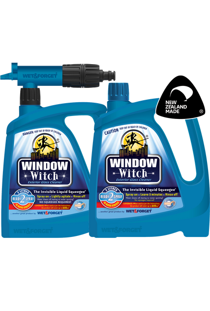 Window Witch: Exterior Glass Cleaner – Wet & Forget NZ